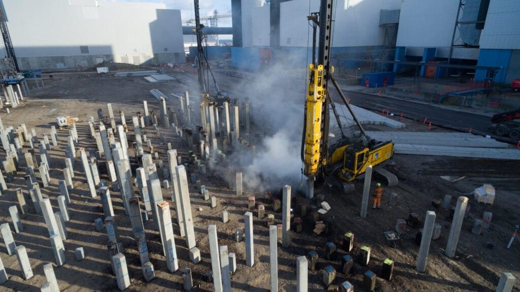 Mast Foundation Piles - Centrum Pæle