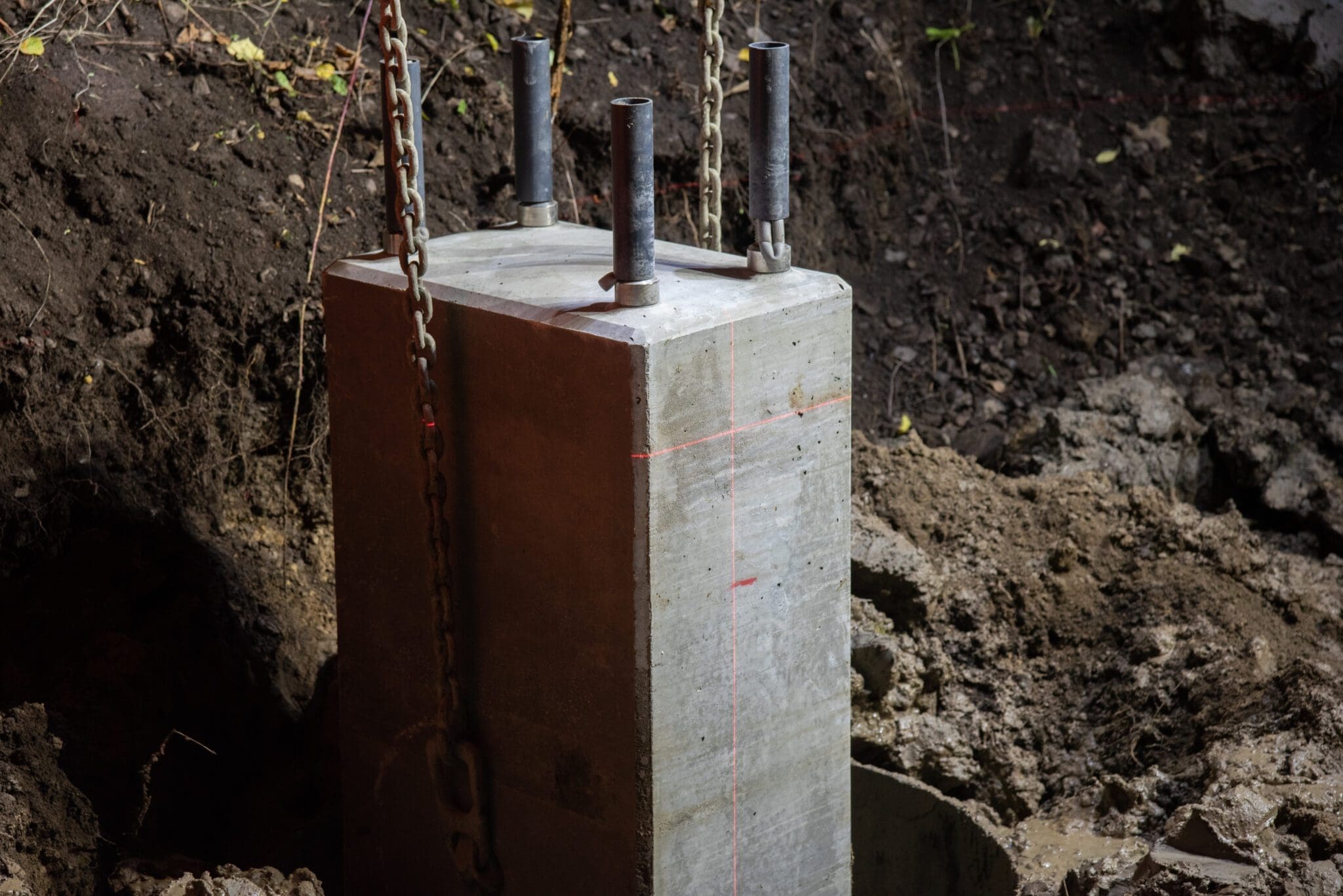 Mast Foundation Piles - Centrum Pæle