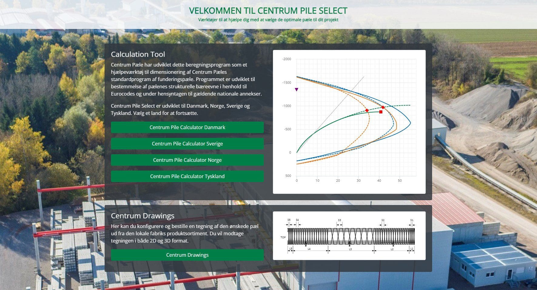 Design your piles - Centrum Pæle