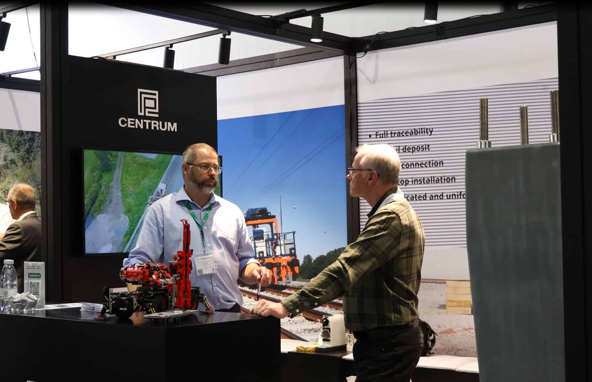 Centrum Piles at the InnoTrans 2024 fair - Centrum Pæle